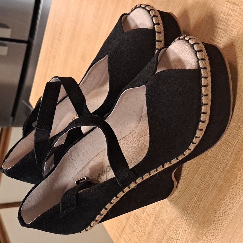 Free People Wedge Platform Sandals - Gem